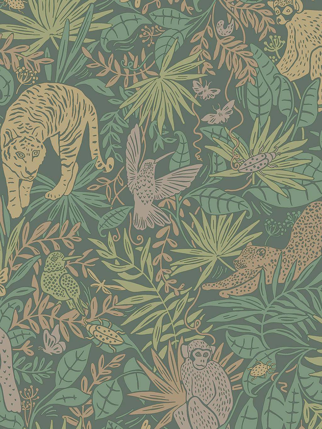 Tapete Jungle explore, col. 4 | Eijffinger | 323024